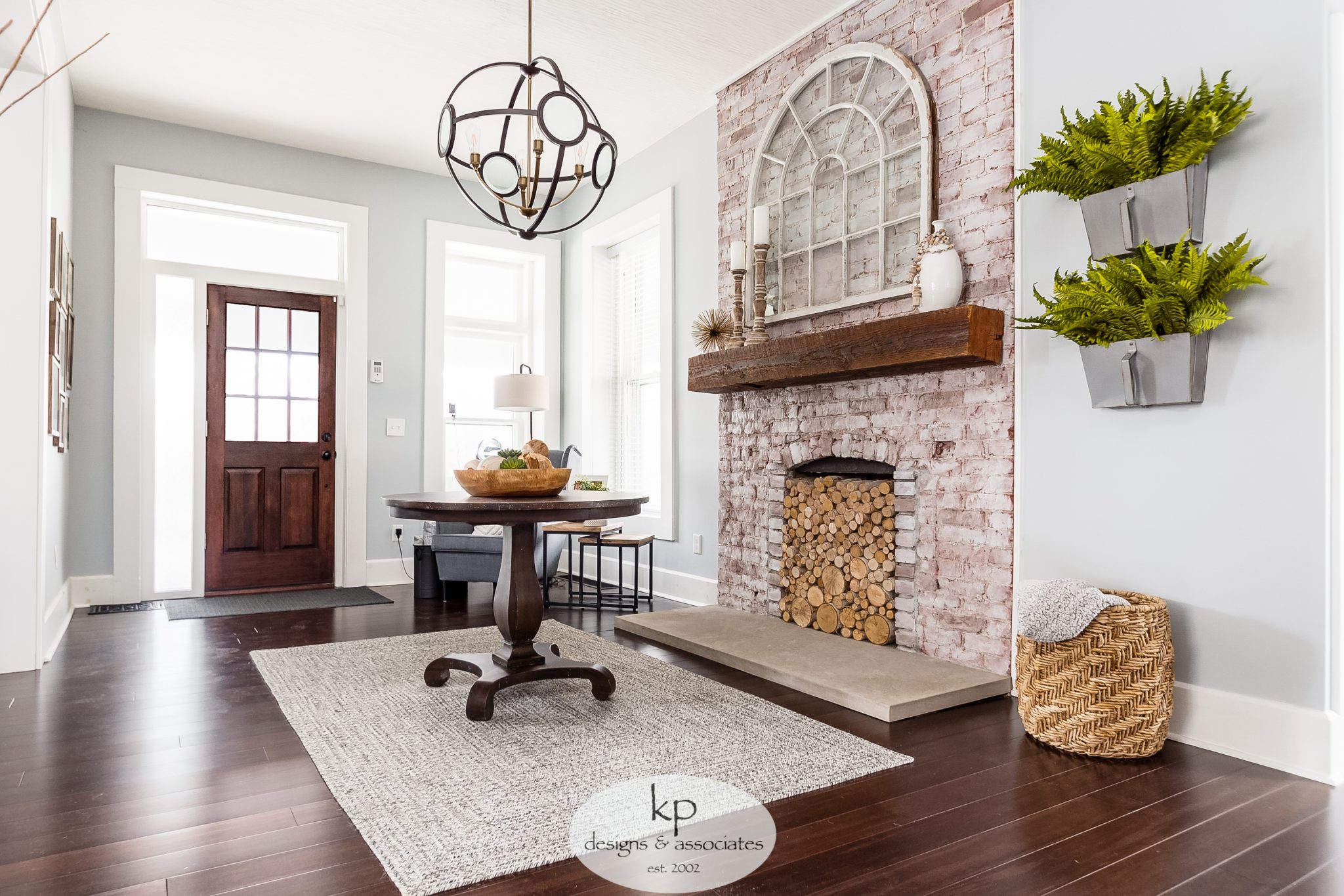 Rustic Foyer | KP Designs Group