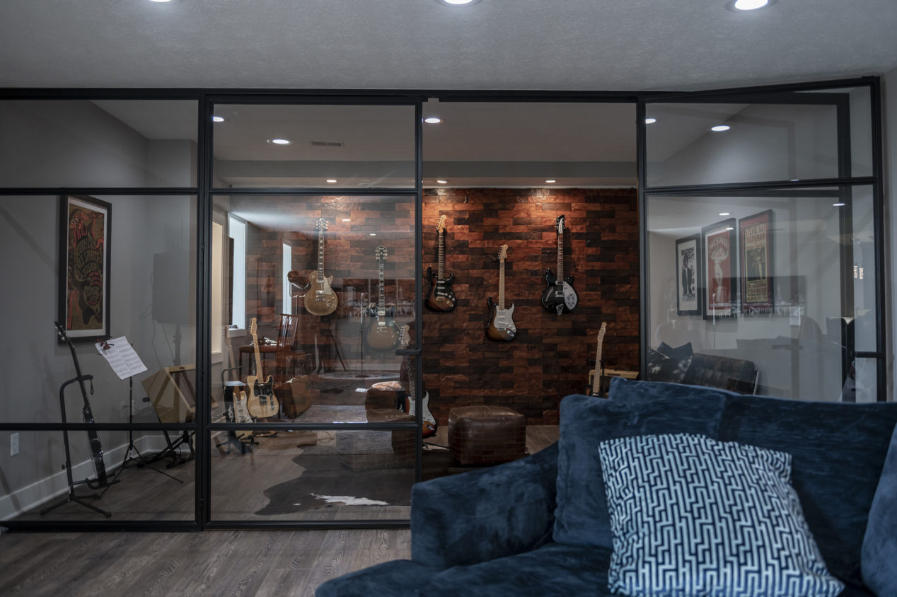 Luxe and Moody Music Studio | KP Designs Group