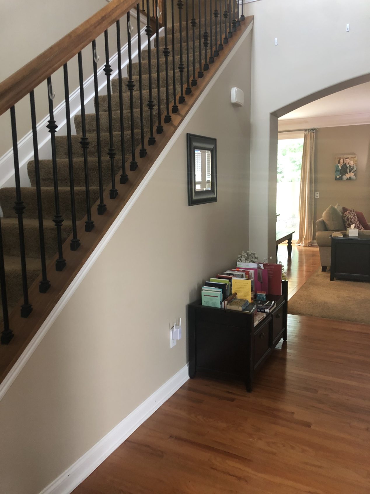 Simple and Functional Foyer | KP Designs Group
