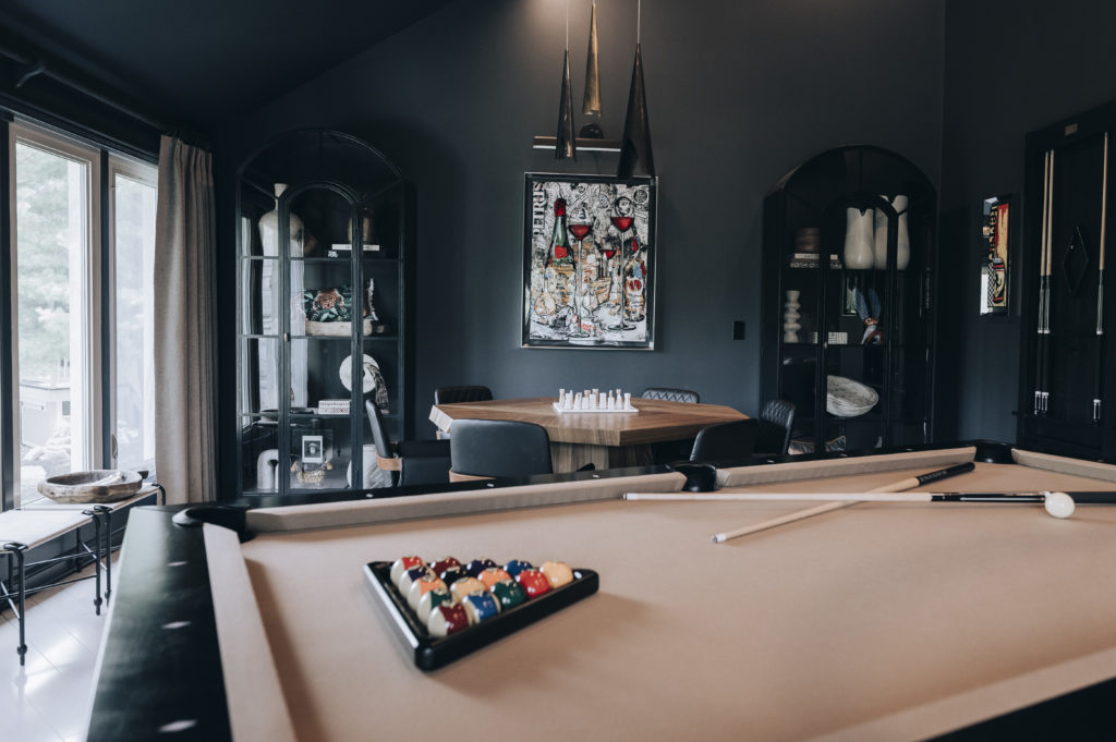 A Moody Game Room Transformation | KP Designs Group
