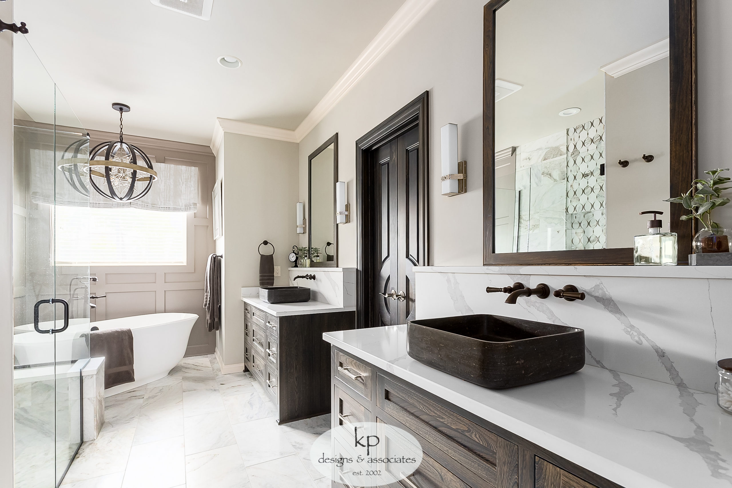 Sophisticated Farmhouse Primary | KP Designs Group